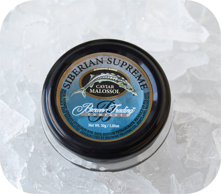 Caviar- Siberian Supreme Sturgeon 30g – Red's Best